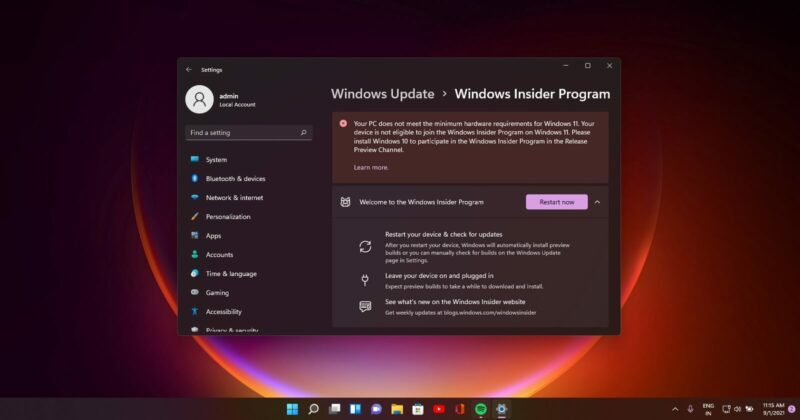Windows 11 Build 22000.588 adds a new feature, fixes several bugs