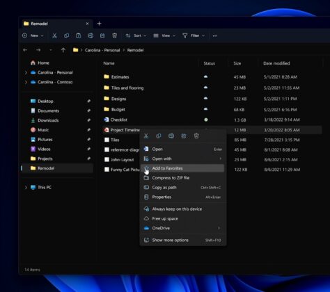 Windows 11's File Explorer to get new features, including folders ...