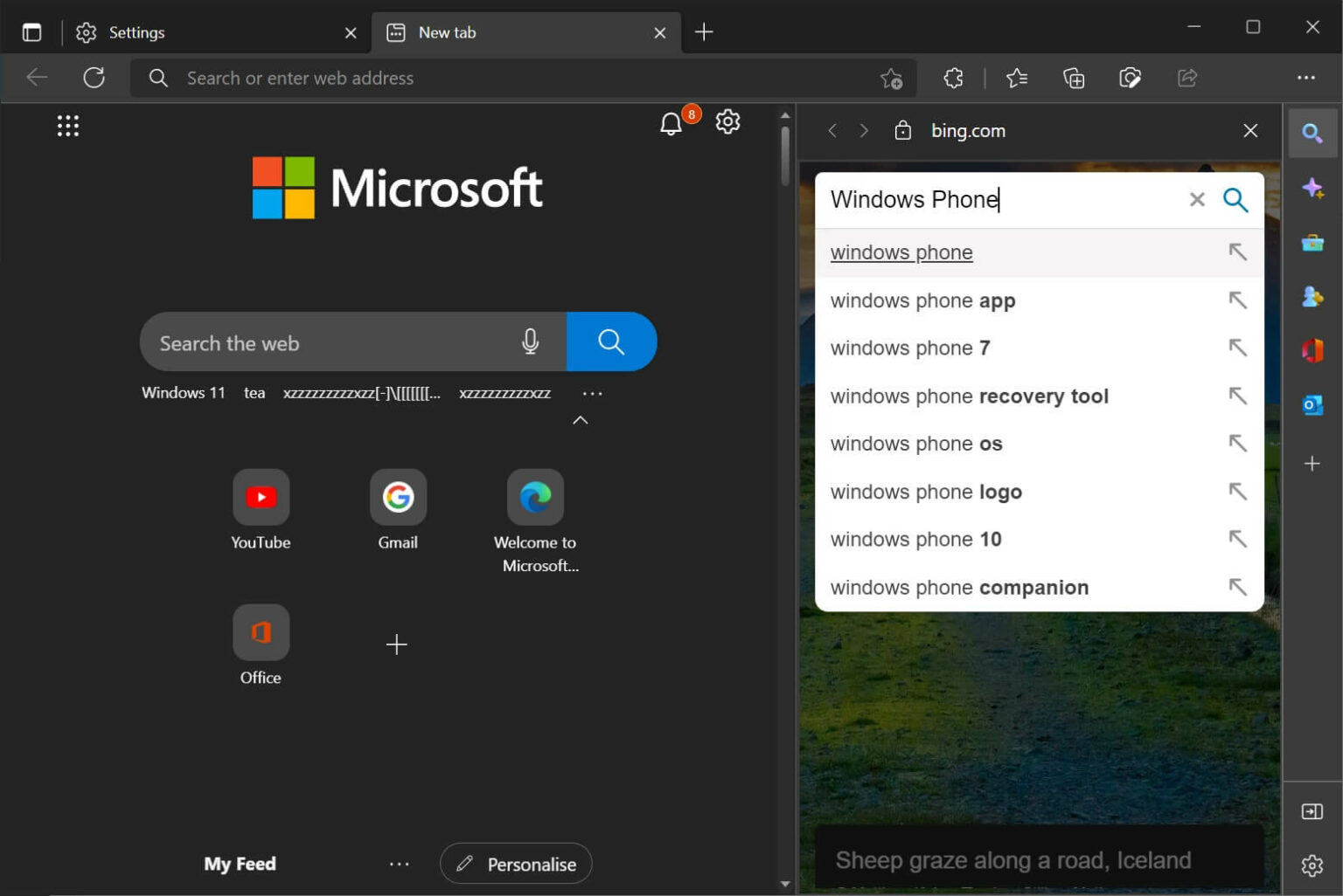 Hands on with Microsoft Edge's new sidebar on Windows with Bing, Office ...