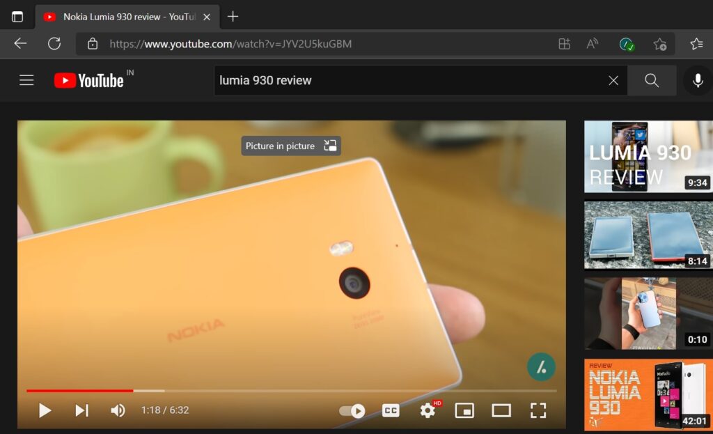 Microsoft Edge gets password auto-save, new picture-in-picture mode toggle