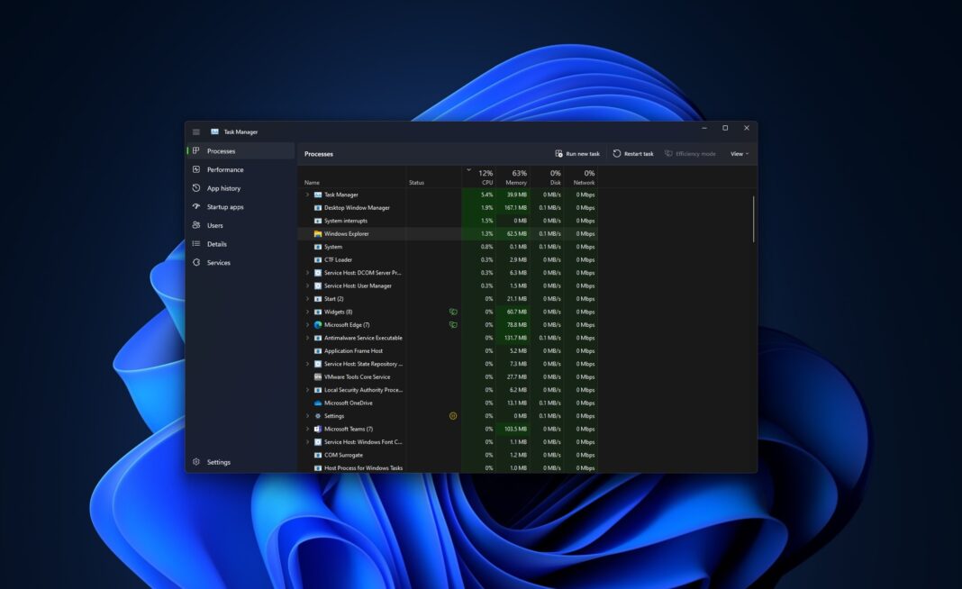 Microsoft talks about the next-generation Task Manager for Windows 11
