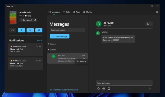 Windows 11's Phone Link and Media Player apps are getting new features