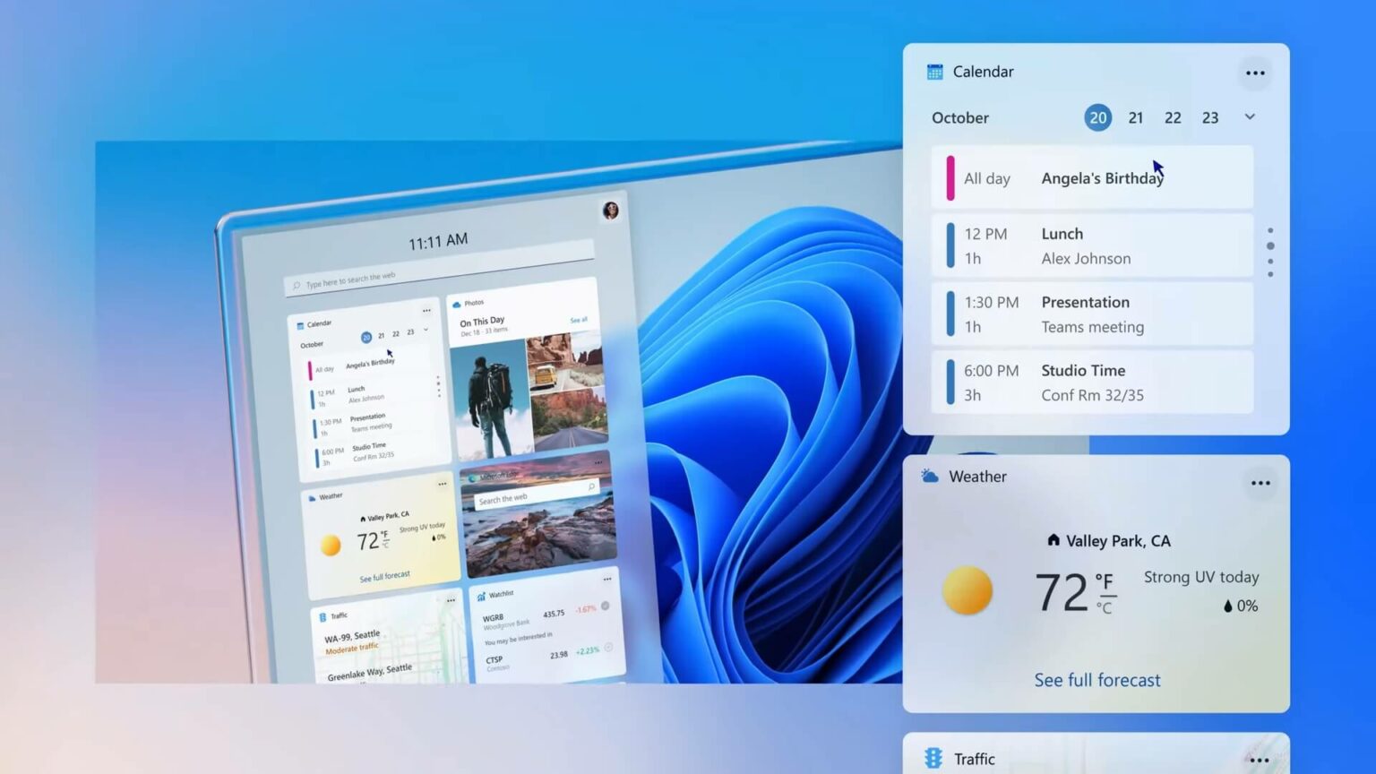 Microsoft says Windows 11's 3rd-party widgets won't really cause ...