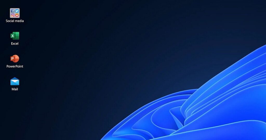 Microsoft leaks Windows 11 23H2 desktop app folders feature