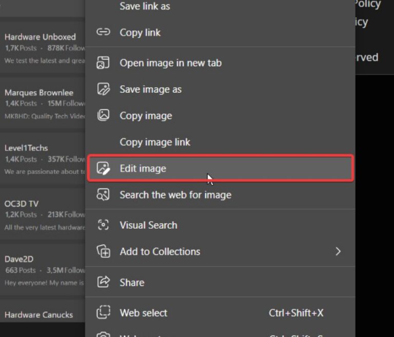 Windows 11 Photos app-like features are coming to Microsoft Edge