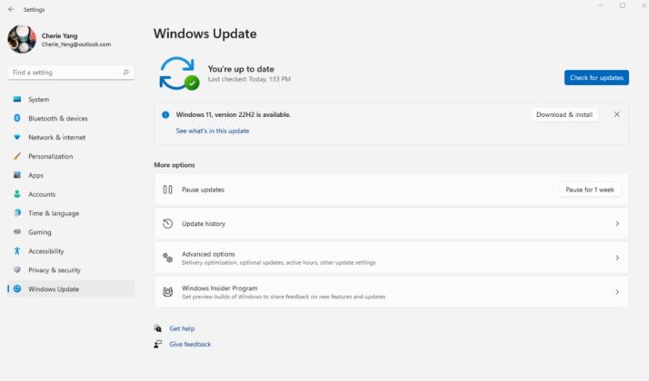 Windows 11 2022 Update (version 22H2) is now rolling out