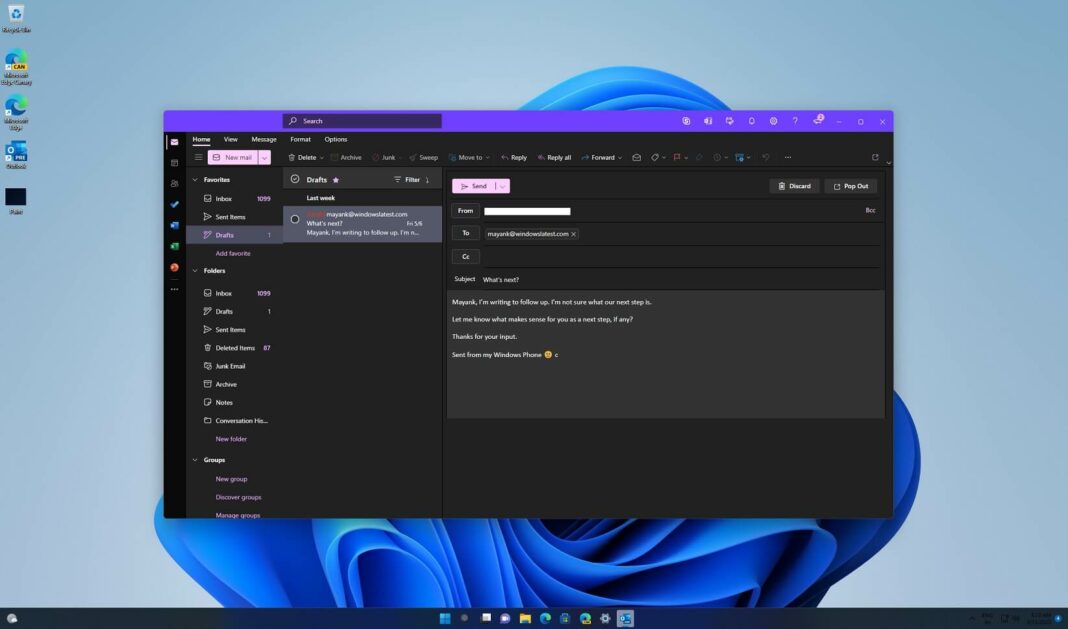 Windows 11's redesigned Outlook app is now rolling out to more users