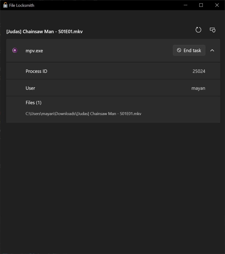 Windows 11 now lets you find out which processes are using the file