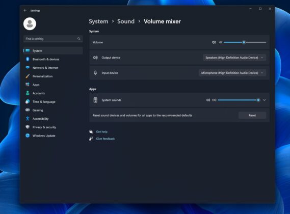 Windows 11's 3rd-party volume mixer replacement is now even faster
