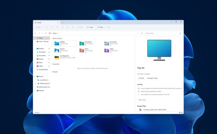 Hands on with Windows 11's new leaked File Explorer with modern design