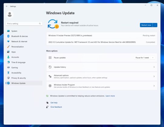 Windows 11 Build 25272 released - what's new and improved