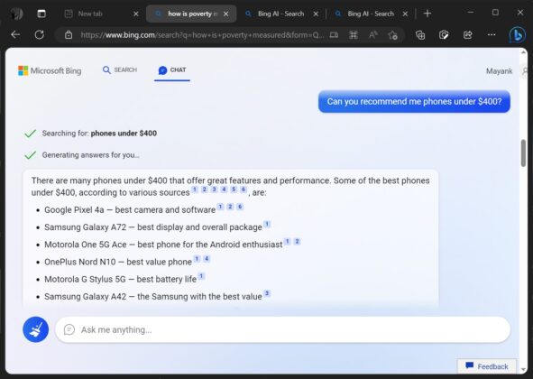 Microsoft's new ChatGPT-powered Bing is now rolling out to select users
