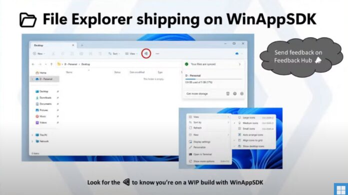 Microsoft teases a big File Explorer update for Windows 11