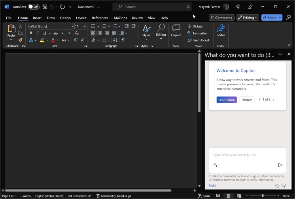 Exclusive: Our first look at Microsoft 365 AI Copilot in Word for ...