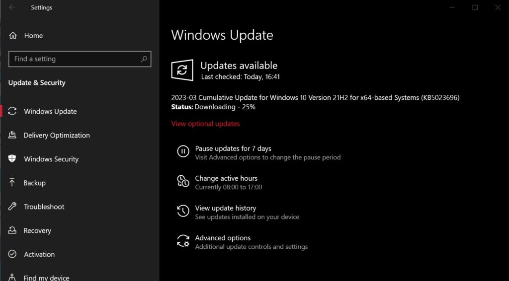Windows 10 KB5023696 released - here's what's new and how to download
