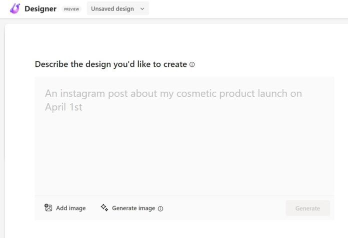 Hands on with Microsoft Designer: New app that uses AI to create ...