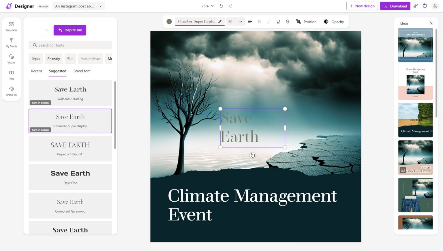 Hands on with Microsoft Designer: New app that uses AI to create ...