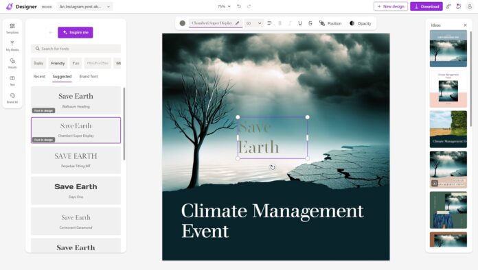 Hands on with Microsoft Designer: New app that uses AI to create ...