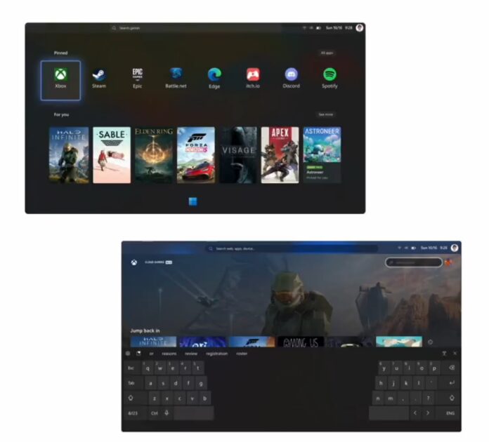 Microsoft explores 'Handheld Mode' gaming UI on Windows 11, similar to ...