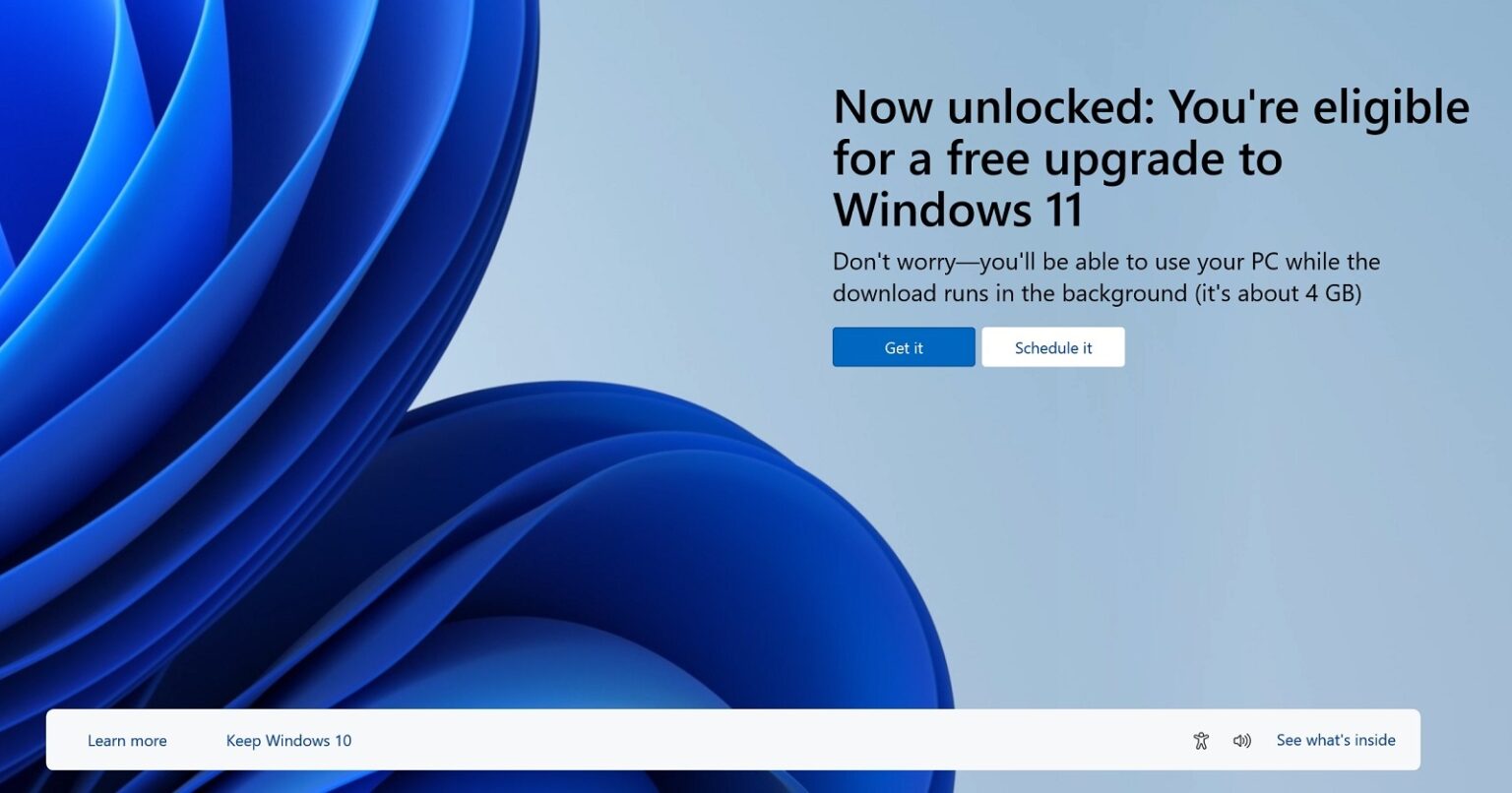 Microsoft bombards Windows 10 users with full-screen Windows 11 upgrade ...