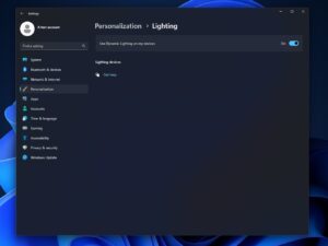 Microsoft prepares roll out of Windows 11's native RGB dynamic lighting ...