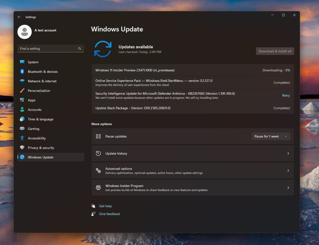 Microsoft tests improving Windows 11 Start menu directly via dedicated ...