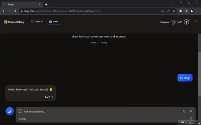 Windows 11 Bing AI rolls out for Google Chrome with dark mode, but with ...