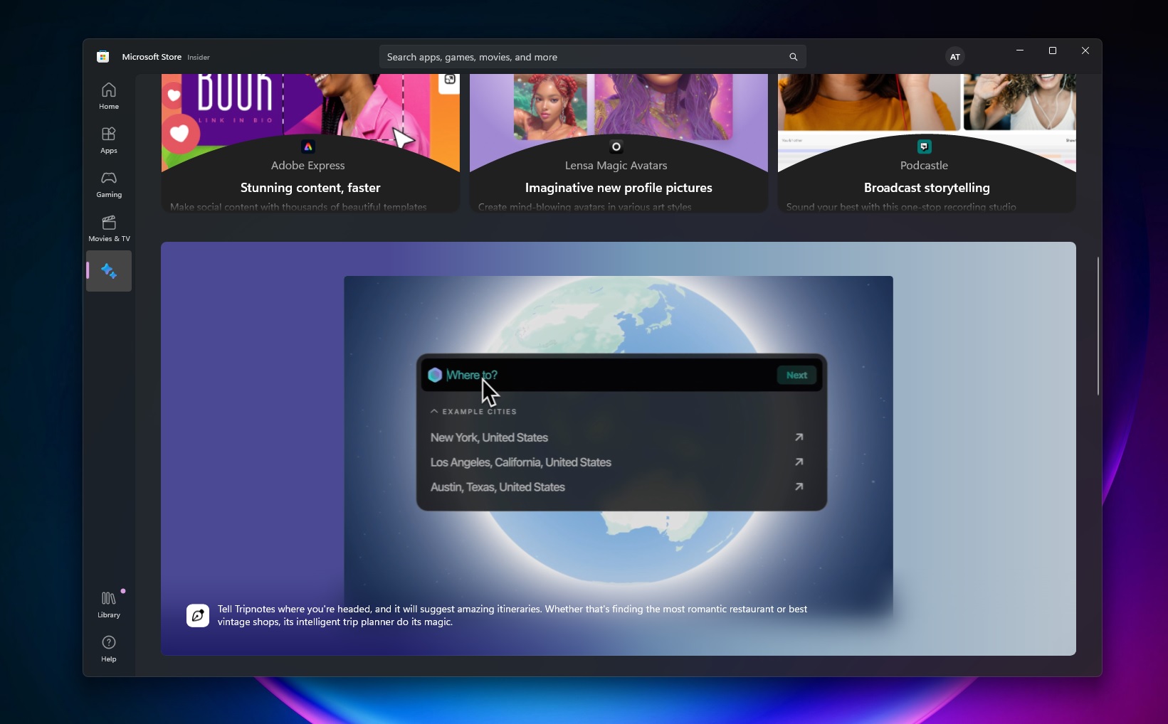 Hands on with Windows 11's new AI-powered Microsoft Store Hands on with Windows 11's new AI-powered Microsoft Store
