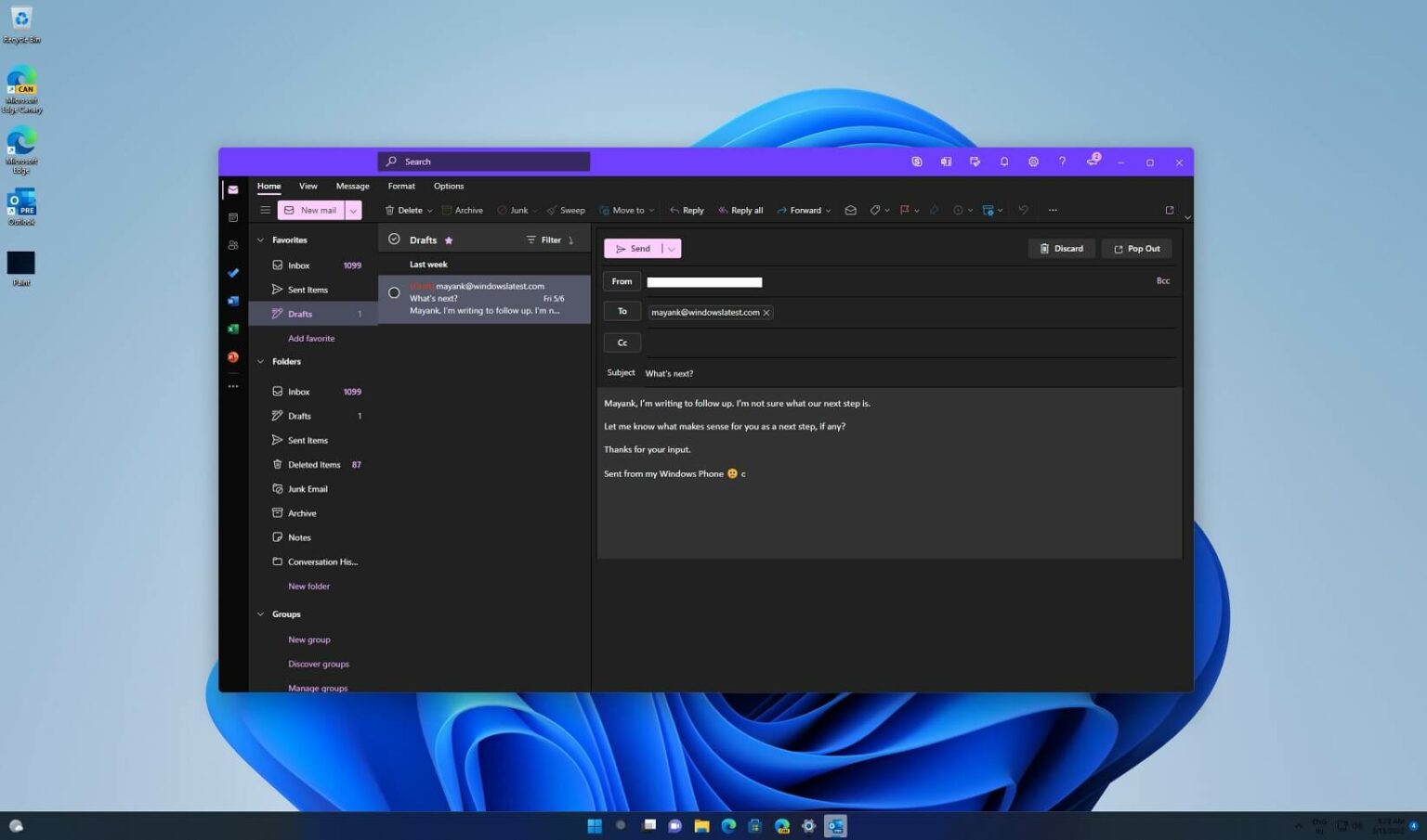 Microsoft to force migrate Windows 11 Mail & Calendar app to Outlook PWA