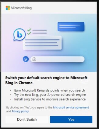 Microsoft pulls Bing ads targeting Google Chrome on Windows 11 after ...
