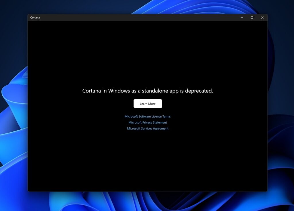 Microsoft just killed the Cortana app on Windows 11 in favour of AI ...