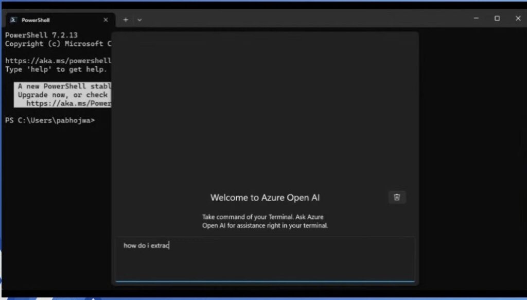 Windows 11: Here's our first look at AI Chat prompt in Windows Terminal