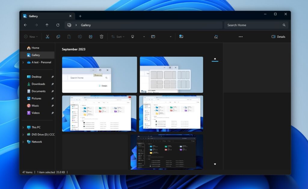 Windows 11 KB5030310 23H2 features out, download offline installers