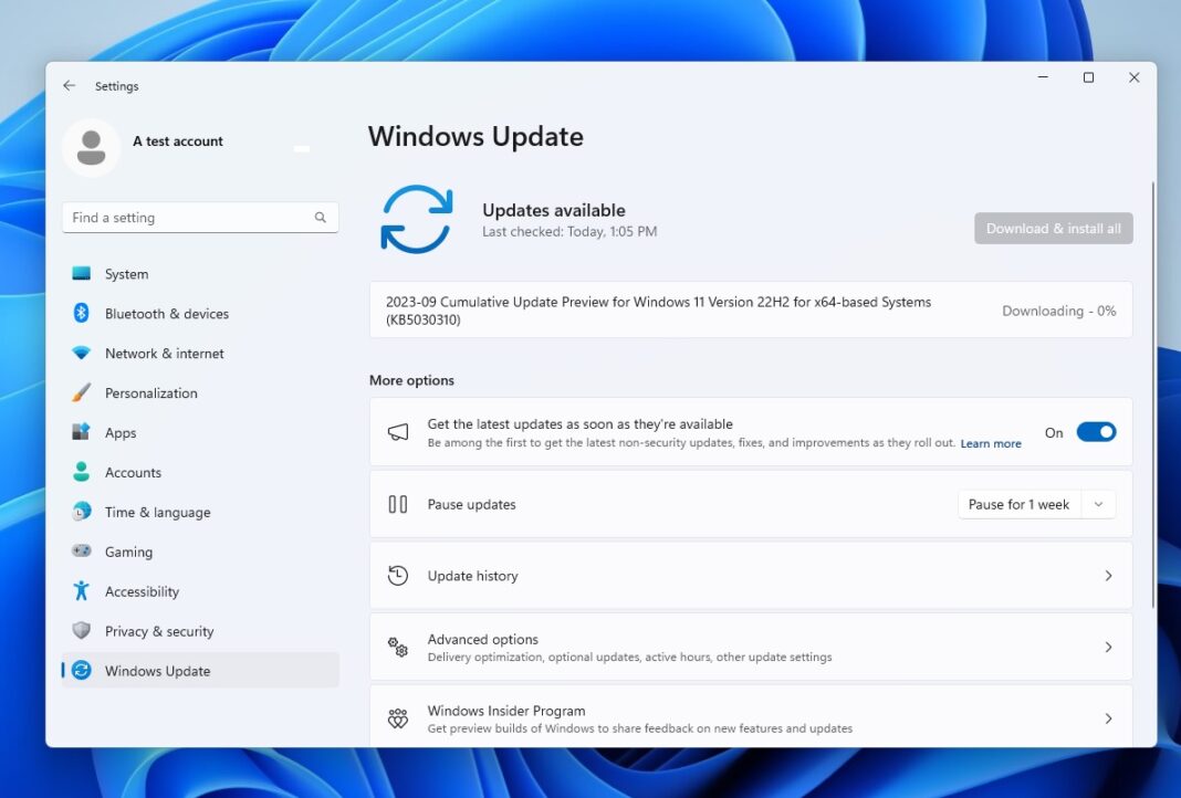 Windows 11 KB5030310 23H2 features out, download offline installers