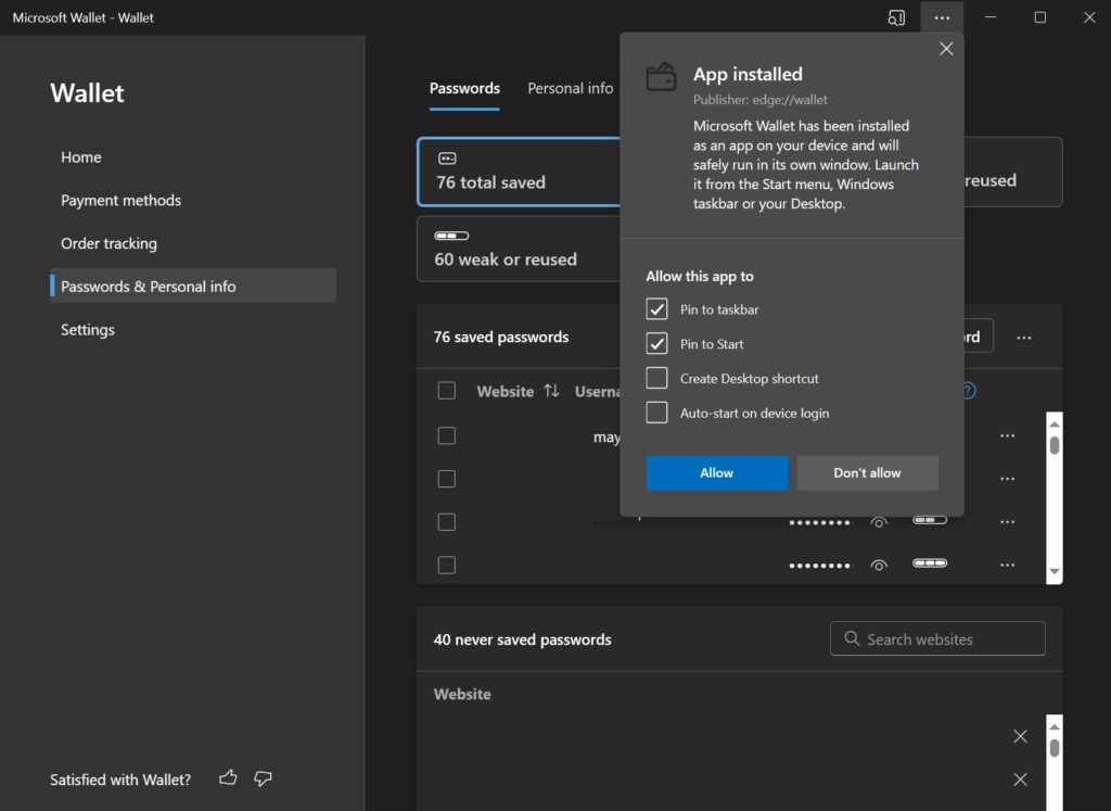 Windows 11 is getting Microsoft Wallet web app with cryptocurrency ...