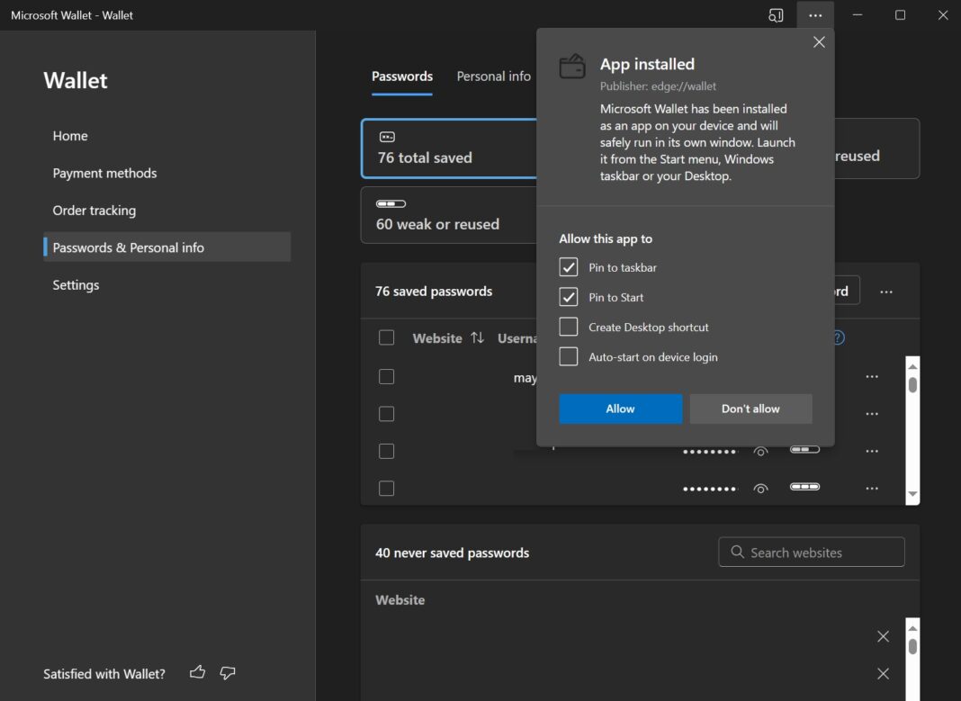Windows 11 is getting Microsoft Wallet web app with cryptocurrency ...
