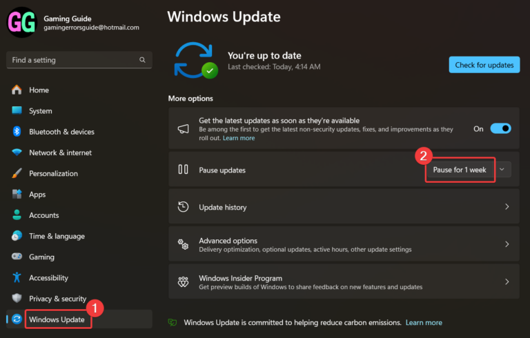 How to uninstall an update in Windows 11 manually