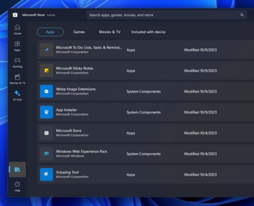 Windows 11 23H2 is getting a new "System Components" hub