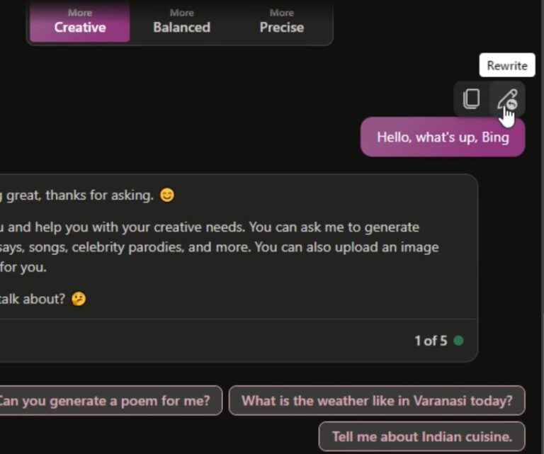 Microsoft's bumps Bing Chat characters limit to 18,000 with Notebook ...