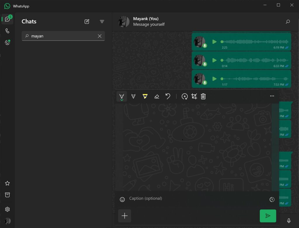 WhatsApp rolls out send view once feature on Windows 11, Windows 10 and ...
