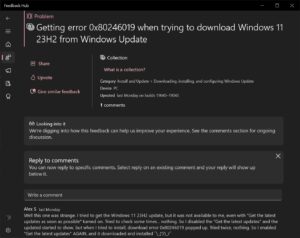 Windows 11 23H2 installation issues affect some, update fails to install