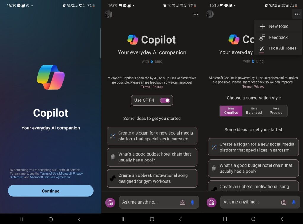 Microsoft Copilot's ChatGPT-like app lands on Android, with iOS version ...