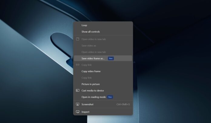 Microsoft Edge to get new features: AVIF, save video frame, super Drag ...