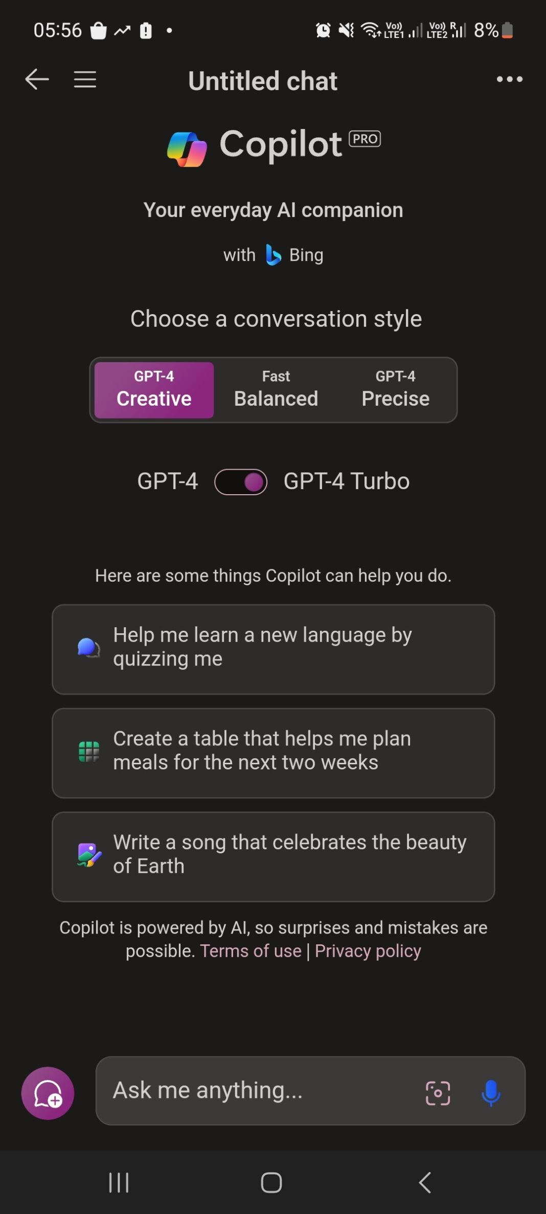 Microsoft Edge brings Copilot Pro with GPT-4 Turbo to iOS and Android ...