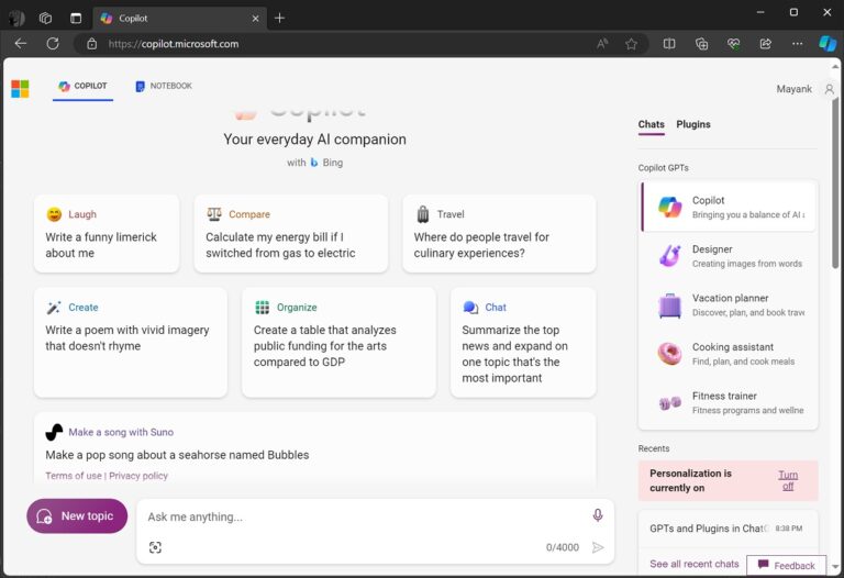 Microsoft Copilot on Android & iOS is now faster, gets GPTs and Pro ...