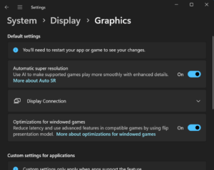 Microsoft details DirectSR "Super Resolution", coming to Windows 11
