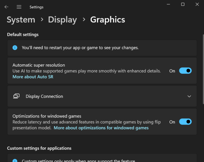 Microsoft details DirectSR "Super Resolution", coming to Windows 11