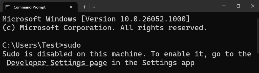 Microsoft clarifies Sudo is for Windows 11 consumer editions, not ...