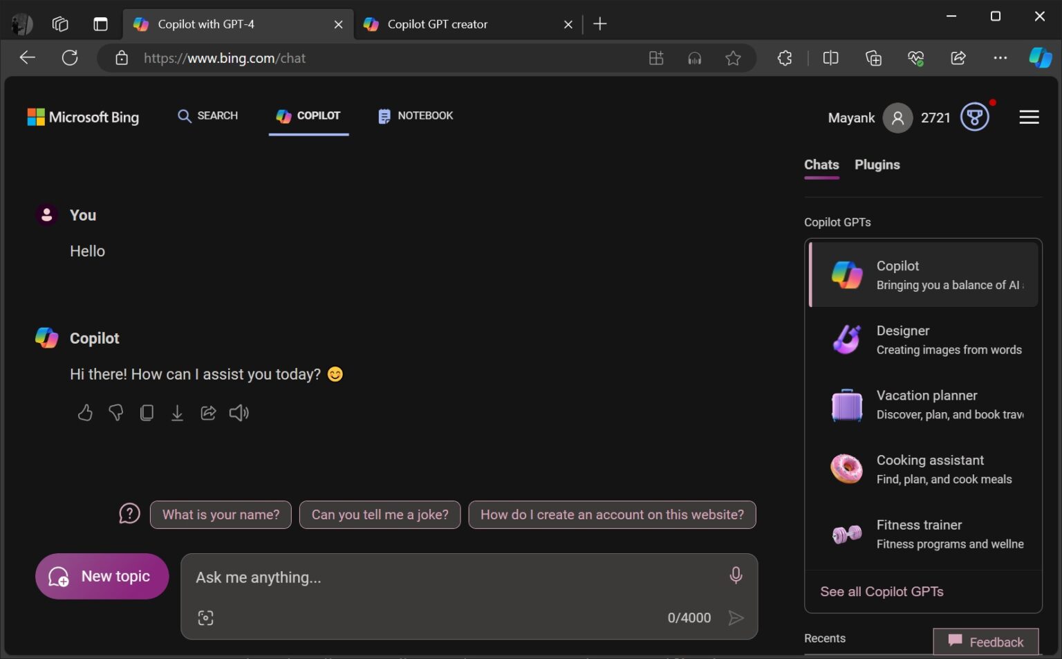 Hands on: Microsoft Copilot now lets you create your own custom GPTs
