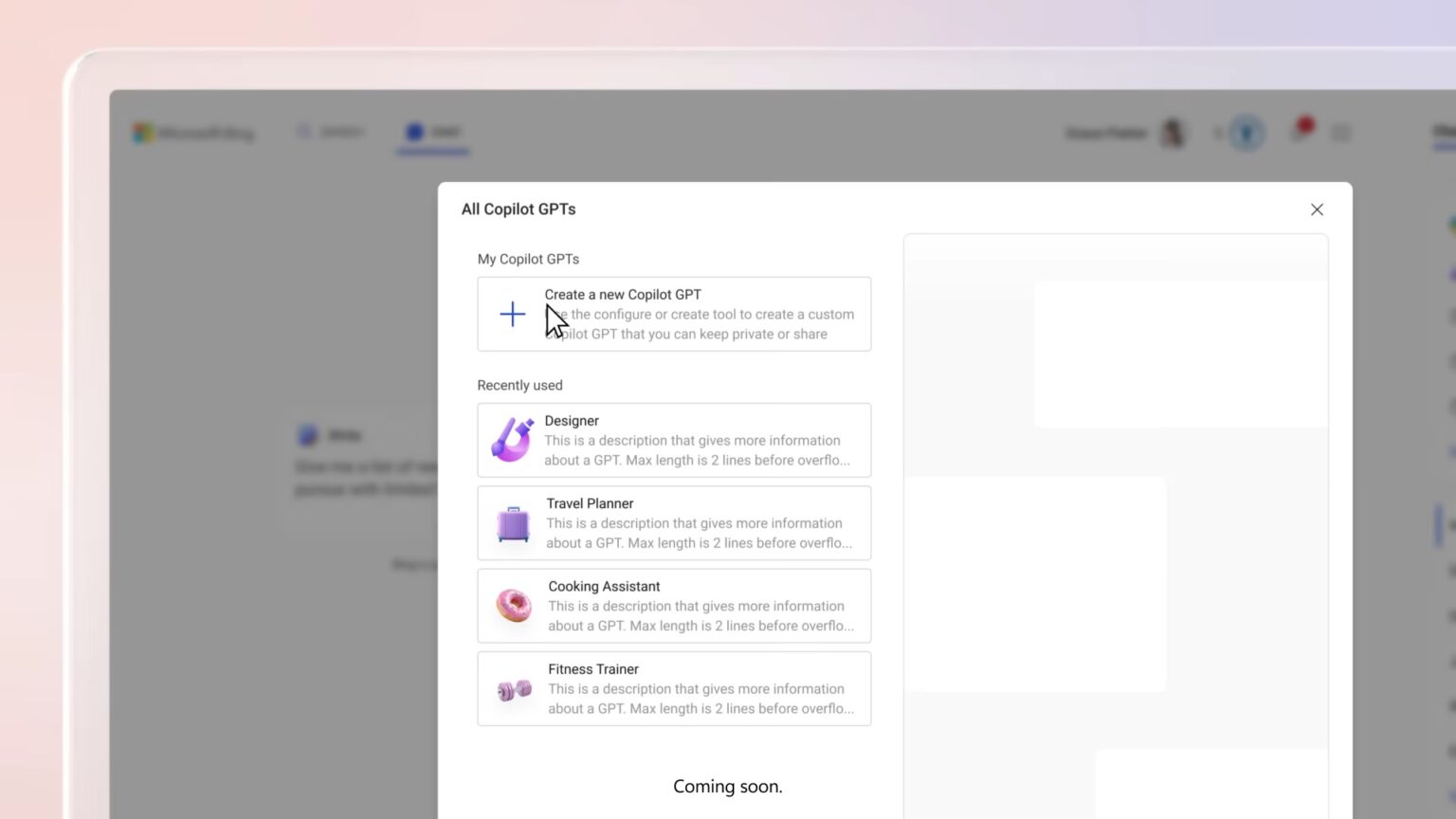 Hands on: Microsoft Copilot now lets you create your own custom GPTs